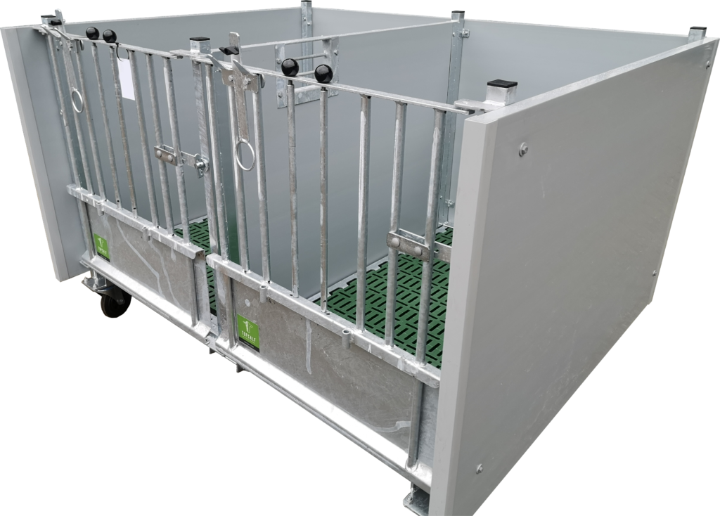 Kälberbox Duo | Optimale Hausung für zwei Kälber | Topcalf